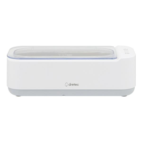 【製品について】ブランド　dretec ドリテックアイテム　dretec ドリテック 超音波洗浄器 らくらく洗イッパー UC-508WT ホワイト メガネクリーナー 眼鏡 腕時計 指輪型番　UC-508WTカラー　ホワイト本体サイズ　約 W...