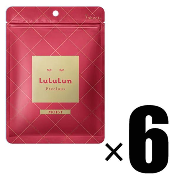 【製品について】ブランド LuLuLun ルルルンアイテム 6個 LuLuLun ルルルン プレシャス レッド モイスト フェイスマスク 7枚入り×6 シートマスク・パック内容量 7枚入り×6原材料名 米血清カプセル、アカシア蜂蜜、米発酵エ...