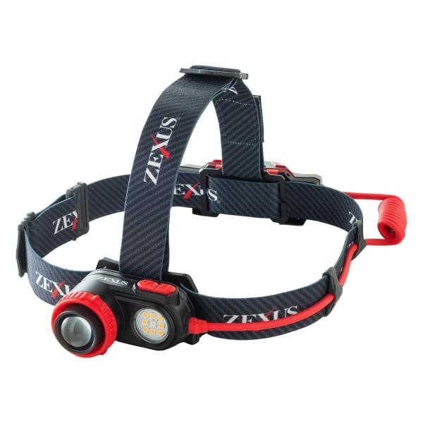 【製品について】ブランド　冨士灯器アイテム　冨士灯器 LEDヘッドライト ZEXUS Rシリーズ 1200lm 充電可能バッテリー搭載 専用クリップ付 ZX-R730型番 ZX-R730明るさ　メインLED+電球色LED8灯 約 1200ル...