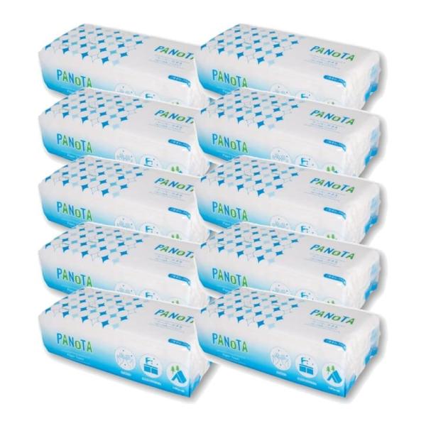 【製品について】ブランド 太洋紙業アイテム　【10個セット】太洋紙業 日本製 ペーパータオル PANOTA 200組 10パック 田子浦パルプ内容量　400枚(200組)×10パックセットサイズ　約240×110×75mm原紙サイズ　197...