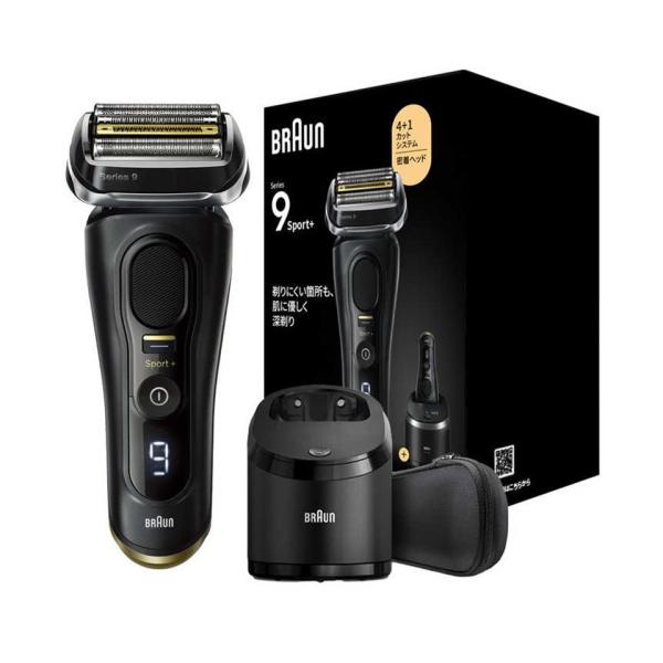 【製品について】ブランド BRAUN ブラウンアイテム BRAUN ブラウン シリーズ9 電気シェーバー Sport+ アトリエブラック 9350cc 4枚刃 洗浄機モデル 海外対応型番 9350cc電源 充電式充電時間 約60分連続使用可...