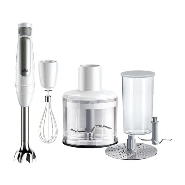 【製品について】ブランド Braun ブラウンアイテム Braun ブラウン ハンドブレンダー マルチクイック7 MQ7035IGWH 1台6役型番 MQ7035IGWH本体サイズ　約7奥行き × 7幅 × 37高さ cm容量　500mL本...