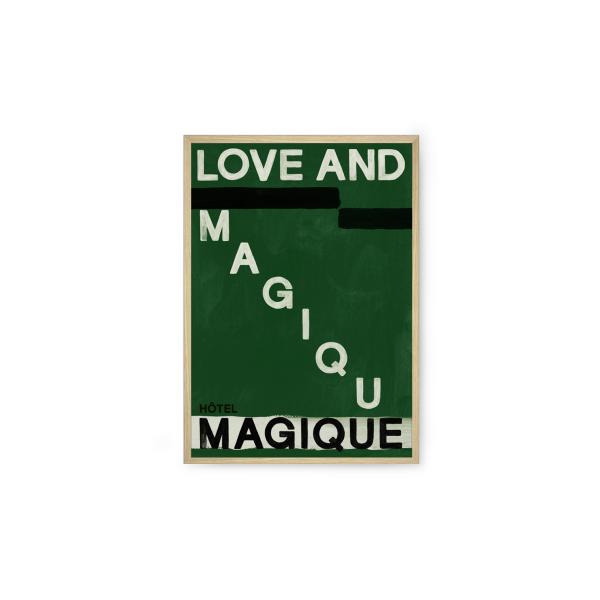 HOTEL MAGIQUEはMilou Neelenによって生み出されたブランドです。彼女はフリーランスの仕事を経て、ファッションブランド、スコッチ&amp;ソーダに3年間勤務し、グラフィックデザインの経験を積み、多くのコレクションのプリン...