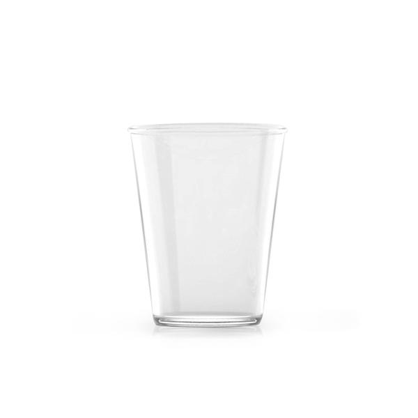 THE GLASSは、耐熱ガラス（耐熱温度差1 2 0℃）を贅沢に極限まで厚く用いることで、割れにくく、軽く、電子レンジや食器洗い機でも使えるグラスを実現しました。サイズは、最もスタンダードと呼べる大きさは何かと考えました。その結果、ショー...