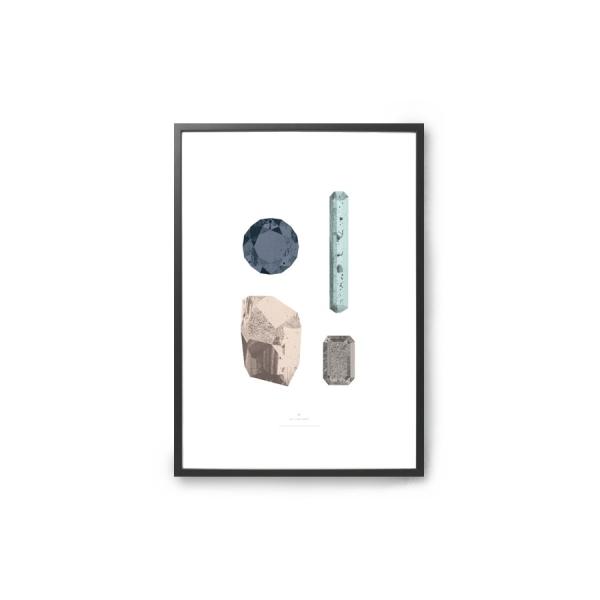 「Coco Lapine」はベルギーの女性デザイナー2人によって立ち上げられたブランドです。インテリアデザインに強い情熱を持った彼女達の世界観が表現されたアートプリントは、ヴィンテージやクラシックインテリアなどにも合う落ち着いた深みのある色...