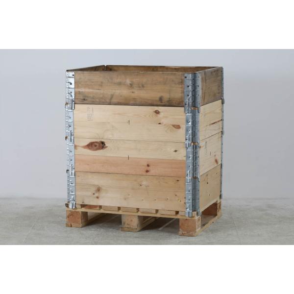 デンマーク製のスタッキング出来るボックスが付属した木製パレットです。デンマークの現場で実際に使用されていたものですので、汚れなどございますが、新品には無い良い味わいです。スタッキングボックスは折りたたみが出来る珍しいタイプです。関連キーワー...