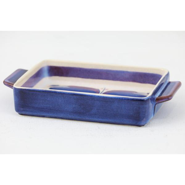 ロイヤルコペンハーゲン社製、Lise Koefoedデザインの持ち手がついたトレイです。関連キーワード：【北欧雑貨 ビンテージ雑貨 アンティーク デンマーク製 トレイ 小物入れ】