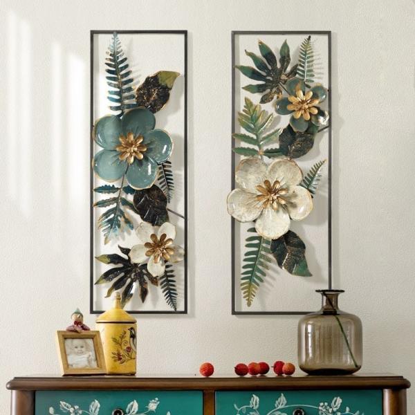 ■商品情報壁掛けアイアンアートセットは、エレガントでおしゃれなデザインでお部屋の雰囲気を一気に高めます。縦型のアートパネルには美しい花や葉のモチーフが施され、豪華かつラグジュアリーな印象を与えてくれます。リビングや寝室、玄関など様々な場所に...