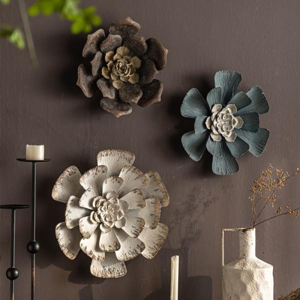 ■商品情報壁面を華やかに彩るメタルウォールアート。モダンで洗練されたデザインと、アンティーク風のヴィンテージテイストが融合したアイテムです。リビングや玄関のホームデコにぴったりで、北欧インテリアのアクセントとしてもおすすめです。繊細に表現さ...