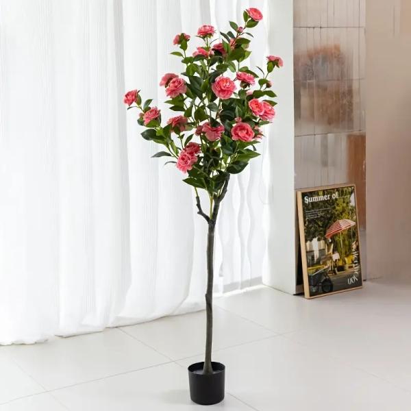 ■商品情報おしゃれでかわいい、フェイクプラントの登場です！まるで本物の植物のような美しいデザインで、お部屋にエレガントな雰囲気を演出します。プラスチック製のため水やりや枯れる心配がなく手間いらずでお手入れも簡単です。リビングやオフィス、店舗...