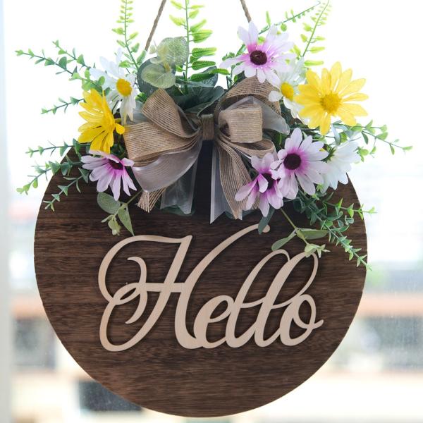 造花ならではの鮮やかさとお手入れ不要の手軽さを兼ね備え、ウェディングシーンをより美しく演出します。ドア飾りとしても映えるデザインは、ガーデンウェディングや屋内でのパーティーなど、幅広いシーンで活躍し、訪れる方に特別なおもてなしの気持ちを伝え...