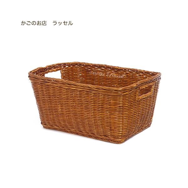 ハンドメイドの籐かごバスケット。かごはナチュラルインテリアには欠かせないアイテムの一つです。オーソドックスな角型をしておりますので収納にぴったり。底がすぼまった形状で、使わない時は重ねて置くことができます。お好きな物の収納の他に雑誌を入れて...