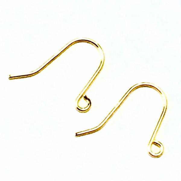 アクセスありがとうございます。■商品名K18 ピアス金具 フックピアス １ペア アレルギー対応／ピアスキャッチ付き　 つりばり／ヒッカケ／ワイヤーピアス■材質K18YG（K18保証刻印入り／18金イエローゴールド）※高品質の日本製※アレルギ...