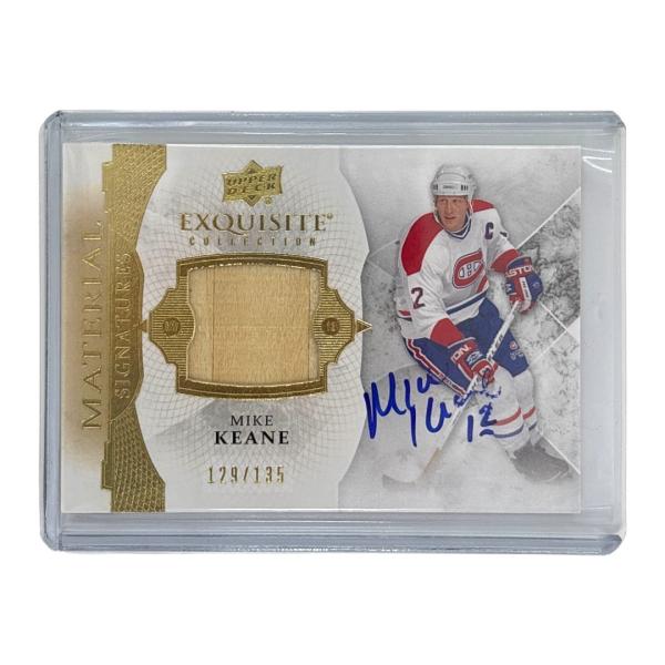 マイク・キーン カナディアンズ サイン