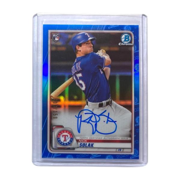 ニック・ソラック レンジャーズ サイン