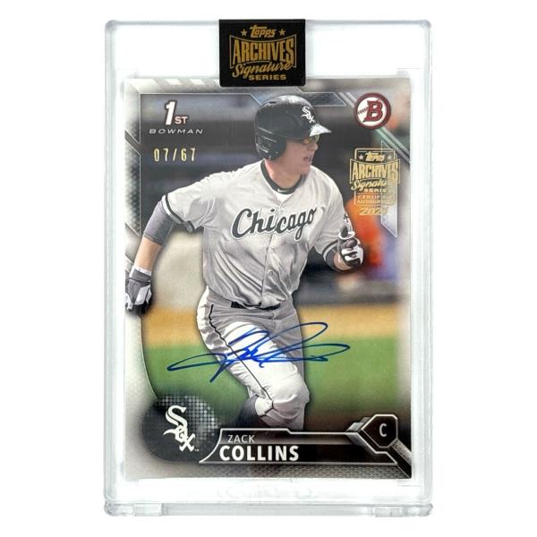 ザック・コリンズ ホワイトソックス サイン