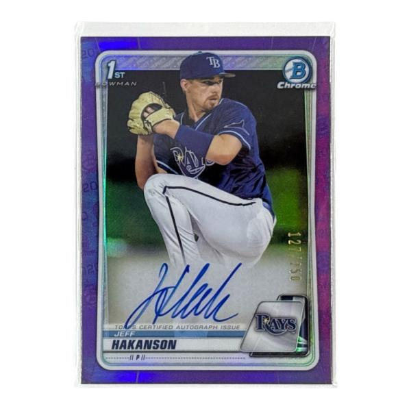 ジェフ・ハカンソン レイズ サイン