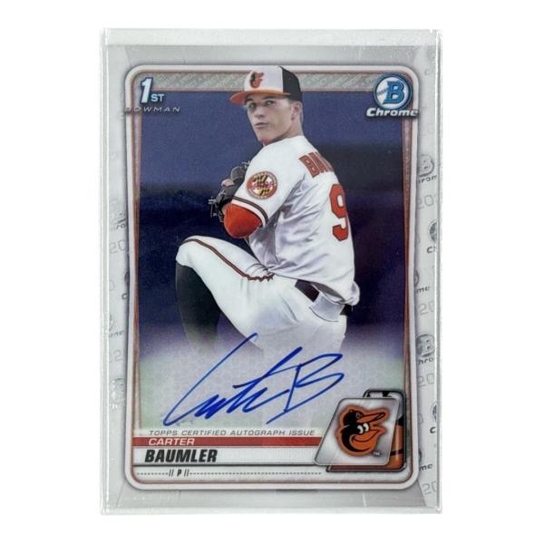 カーター・バウムラー オリオールズ サイン