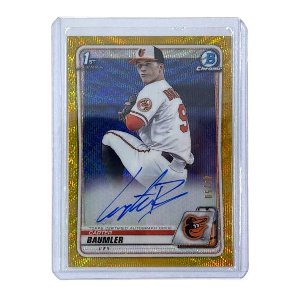 カーター・バウムラー オリオールズ サイン