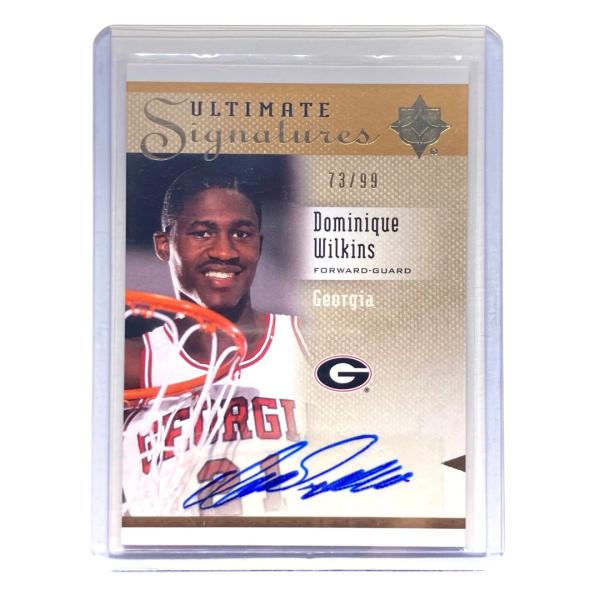ドミニク・ウィルキンス ジョージア大学 サイン