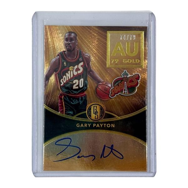 ゲイリー・ペイトン スーパーソニックス サイン