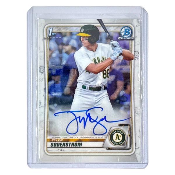 タイラー・ソーダーストロム アスレチックス サイン