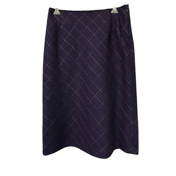 タイト レディース パープル 秋 冬