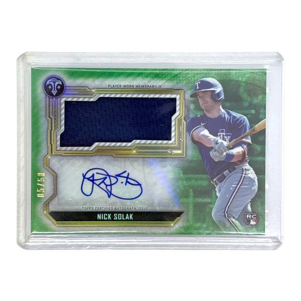 ニック・ソラック レンジャーズ サイン