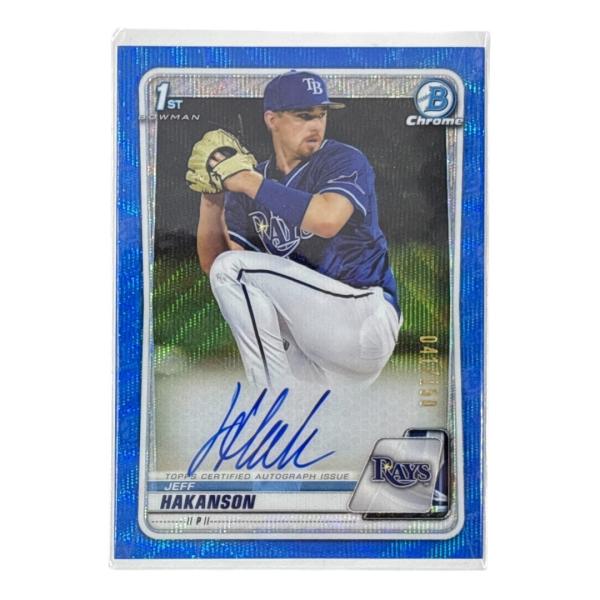 ジェフ・ハカンソン レイズ サイン