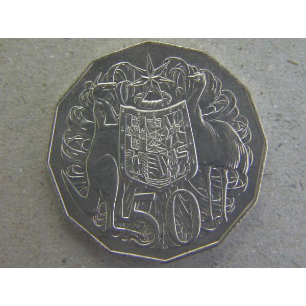 Copper-nickel 15.6g 31.5mm 1969-84