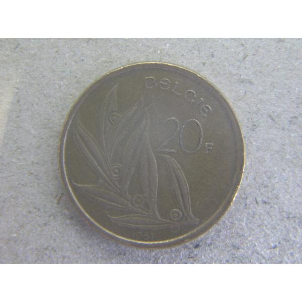 Nickel-Bronze 8.5g 25.65mm BELGIE