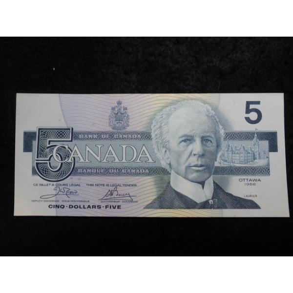 95/カナダ・5DOLLARS 1986