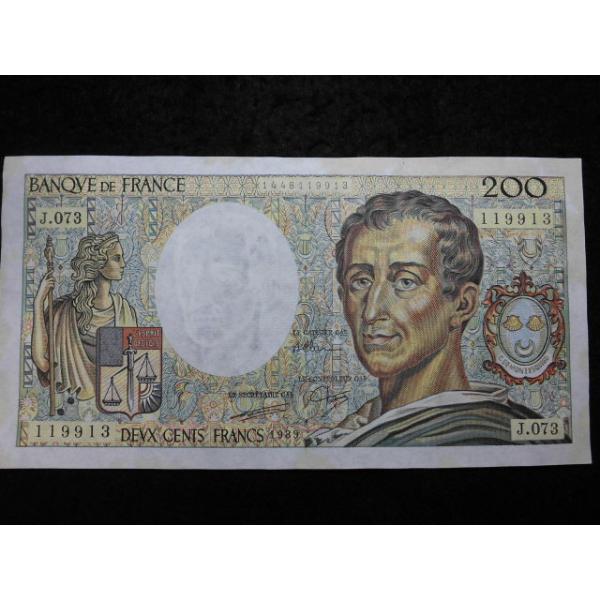 155/フランス・200FRANCS 1989