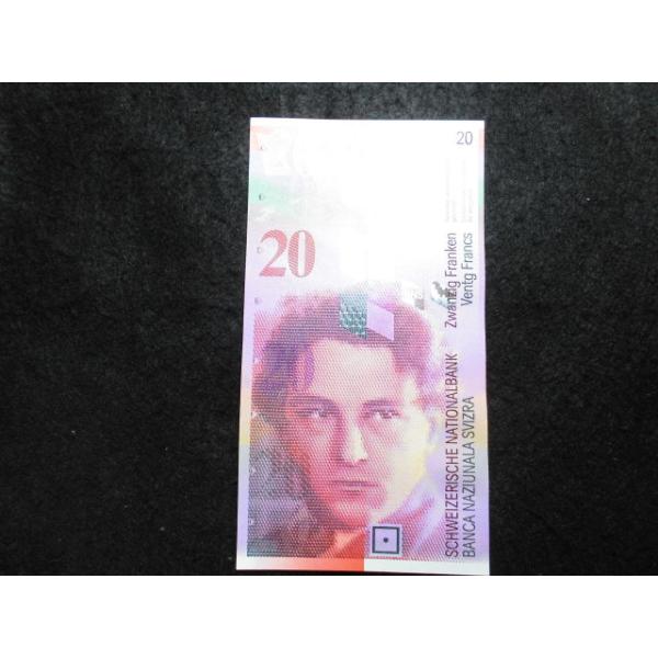 69/スイス・20Francs 2003  8th series※撮像は見本です。同等品のご送付となります。