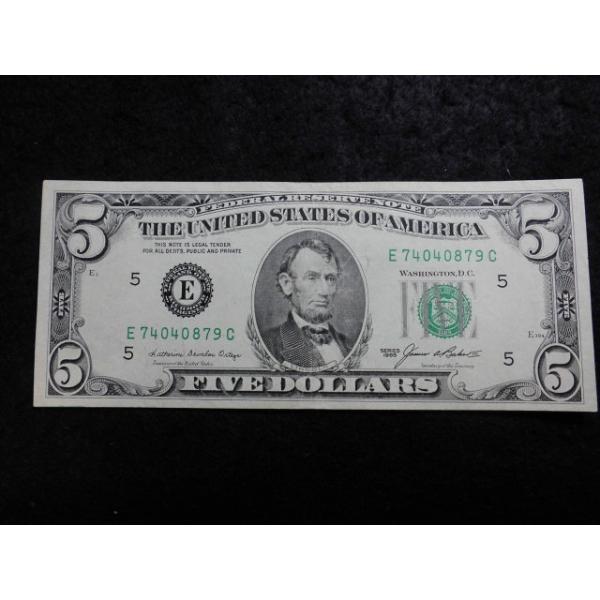 475/アメリカ・5DOLLARS 1985