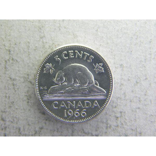 Nickel 21.2mm 4.54g　1965-78