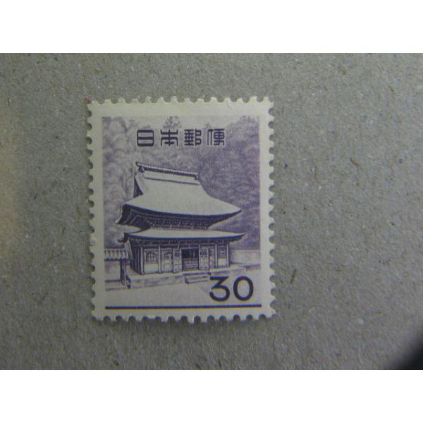 317/第2次円単位（1961-65）　30円　円覚寺舎利殿　1962-※撮像は見本です。同等品のご送付となります。