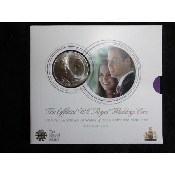 Copper-nickel 28.28g 38.6mm　Royal Wedding - William and Catherine　