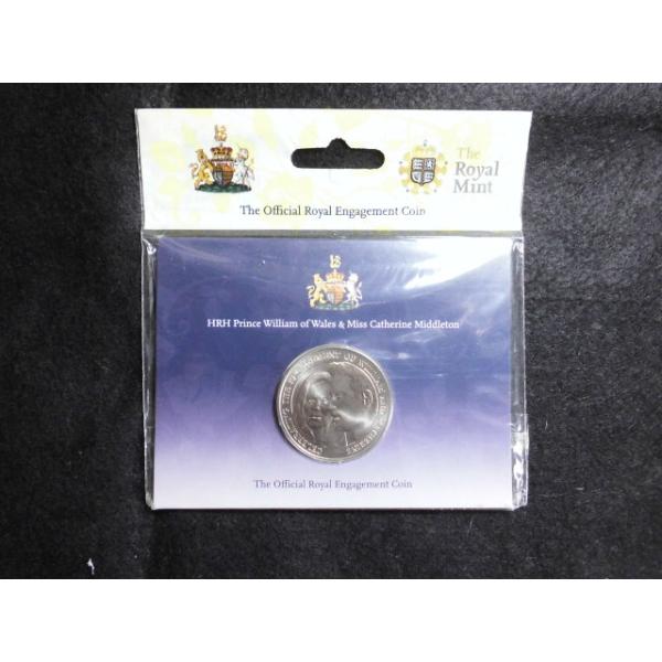 Copper-nickel 28.28g 38.6mm　Engagement of Prince William and Catherine Middleton