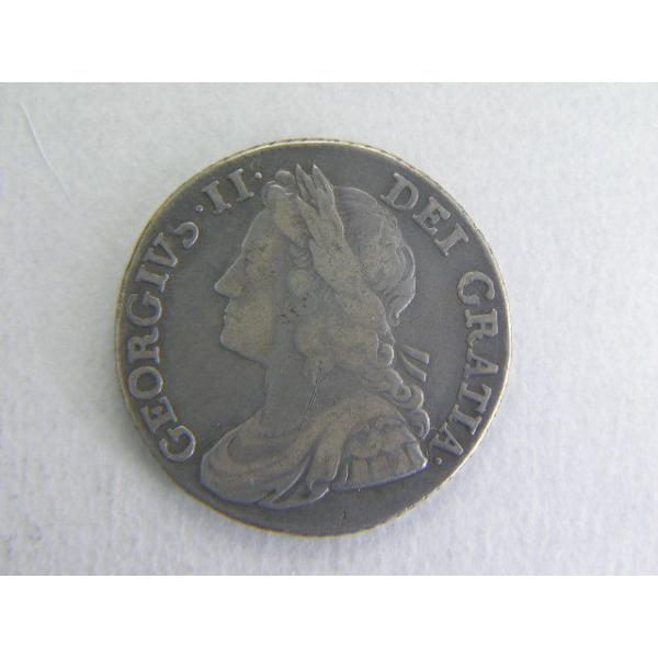 品位　銀92.5％　量目6.02ｇ　　　ジョージ2世