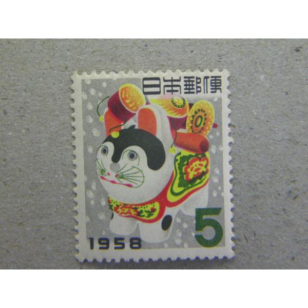 22/昭和33年用　犬はりこ　5円※撮像は見本です。同等品のご送付となります。
