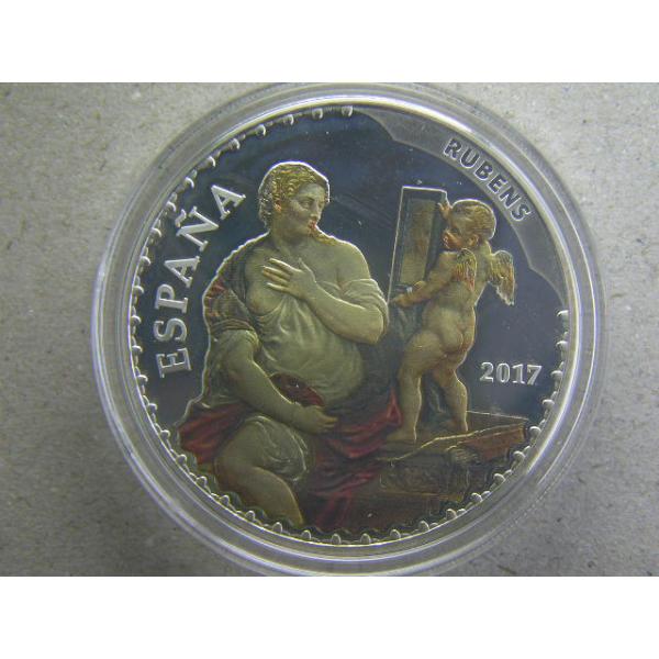 品位 銀92.5％ 量目27.0ｇ mintage 7,500 Rubens-Murillo