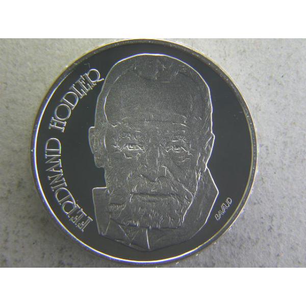 Copper-Nickel　量目　13.2ｇ　直径31.3ミリ　mintage50,000　Ferdinand Hodler-Painter