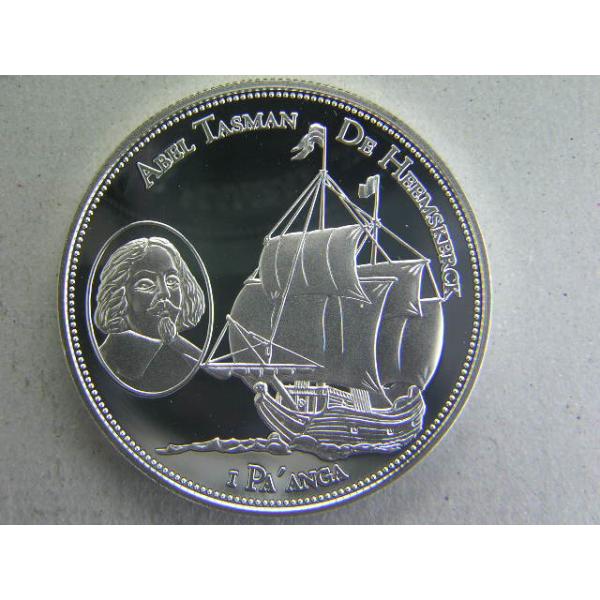 品位 銀92.5％ 量目28.28ｇ ABEL TASMAN DE HEEMSKERCK