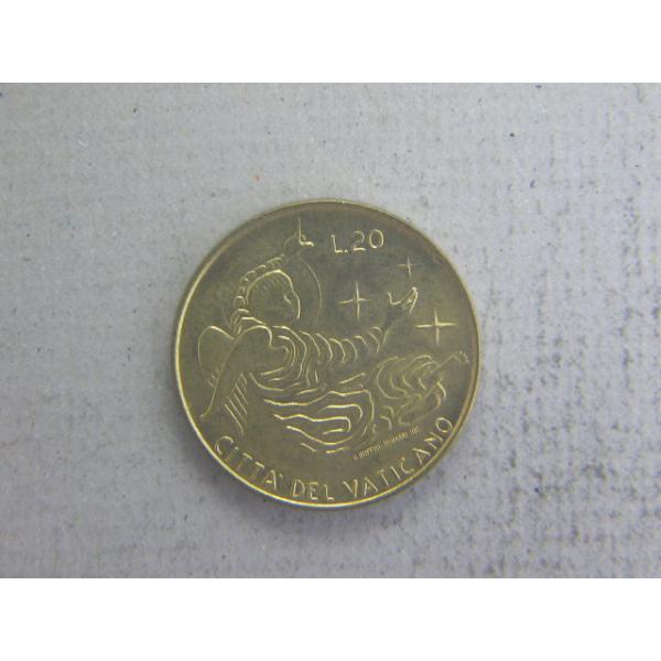 Aluminum Bronze　量目　3.6ｇ　mintage105,000　:様式化された天使/パウロ６世