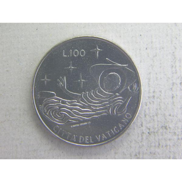 Stainless steel　量目　8.0ｇ　mintage315,000　飛行中の様式化された天使/パウロ６世