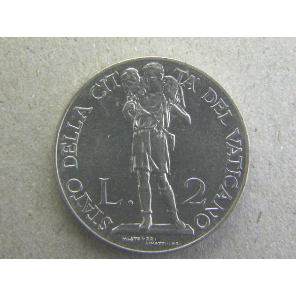 Nickel 29.0mm mintage70,000 Pius XI