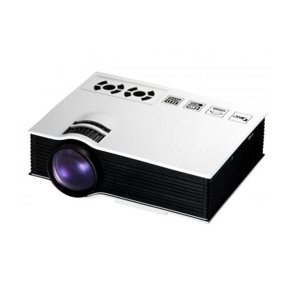 製品型番：FF-5560、推奨投射サイズ；34〜130インチ、解像度：800×480、明るさ：120ANSIルーメン、コントラスト比：800：1 投射可能距離：1.2m〜3.8m、画面比率：4：3/16：9再生可能ファイル：◆音楽：MP3、...