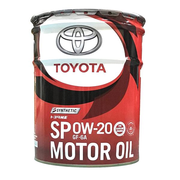 TOYOTA トヨタ 純正 エンジンオイル キャッスル SP GF-6A 0W-20 1L 08880-13206 【2021福袋】