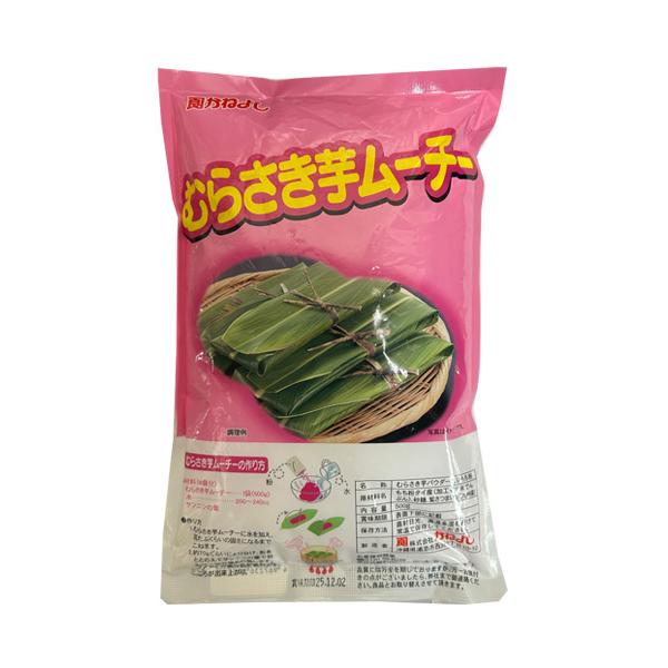 商品詳細品名 むらさき芋パウダー入りもち粉メーカー：株式会社かねよし原材料 もち粉タイ産(加工もち米でんぷん)、砂糖、紫さつま芋(九州産)内容量 500g保存方法 直射日光、高温多湿を避けて常温で保存して下さい賞味期限 製造日より360日＊...